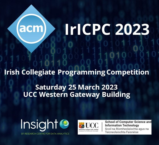 Irish Collegiate Programming Contest (IrlCPC) March 2023 - Insight